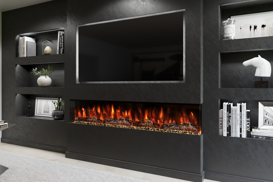 Pre-Built Media Wall - Find Your Dream Electric Fire & Media Wall Here